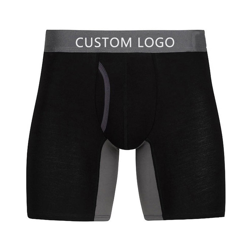 Custom logo best quality men boxers