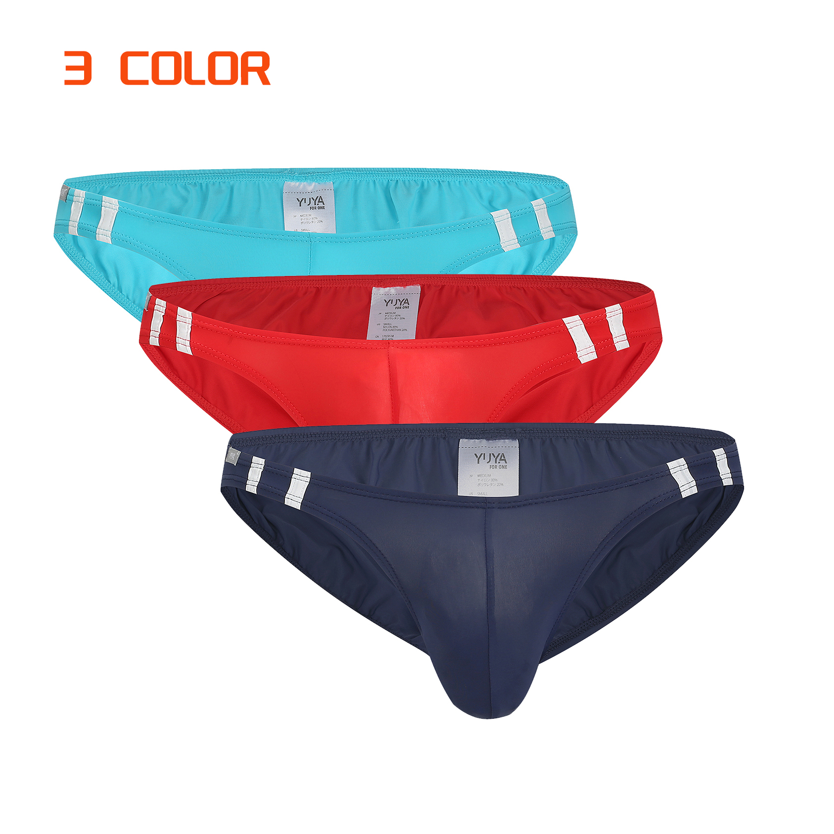 Ultra smooth nylon string mens thongs